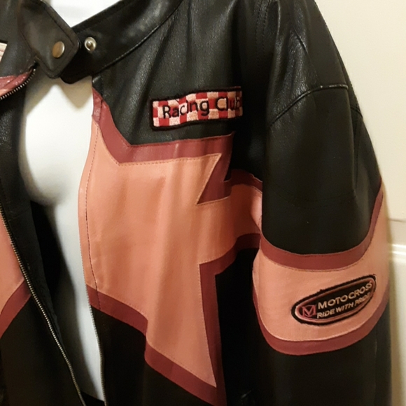Jackets & Coats | Motocross Leather Jacket | Poshmark